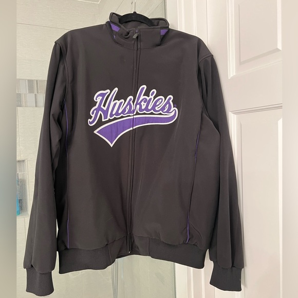Campus Drive | Jackets & Coats | Euc Campus Drive Huskies Black Jacket ...